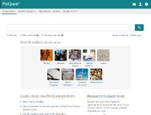 New Look for ProQuest Databases | Chicago Public Library