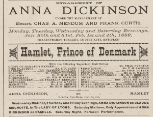 #TBT: Hamlet, a Woman? | Chicago Public Library