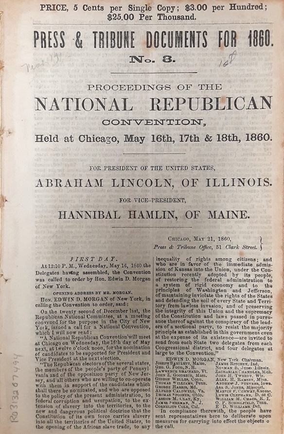 Political Research in Special Collections | Chicago Public Library